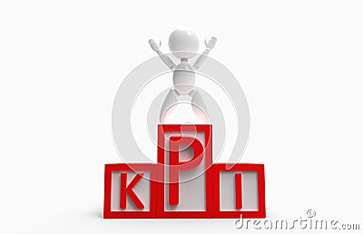 New 3D People - Key Performance Indicators(KPI) Stock Photo ...