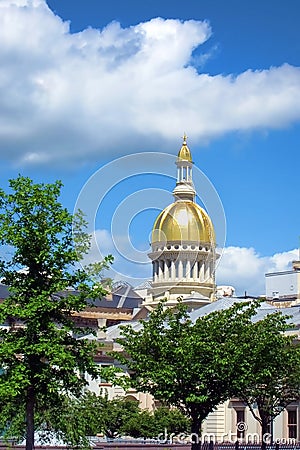 New Jersey State Capitol Building In Trenton Stock Images - Image: 19611024