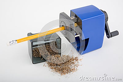 New Pencil Being Sharpened Stock Photos - Image: 2021853