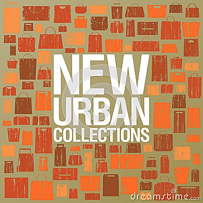 New Urban Collections Design Template. Cartoon Vector | CartoonDealer ...