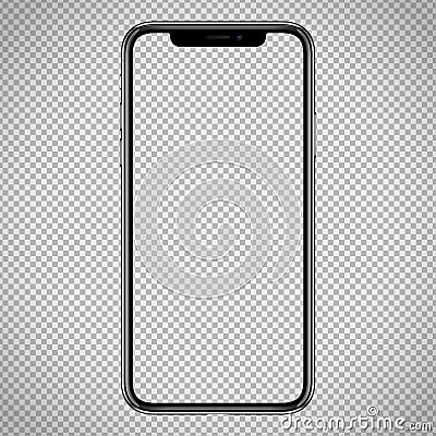 New Vector Smartphone Template For Web Interface, App Demo Mockup. No ...