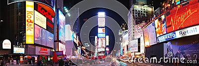 New York City Times Square editorial stock photo. Image of motion ...