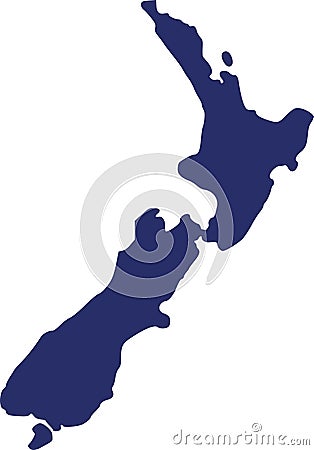 New Zealand Map Cartoon Vector | CartoonDealer.com #107181965