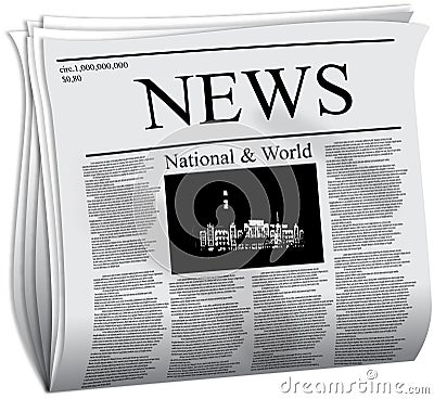 Newspaper Stock Photo - Image: 17726340