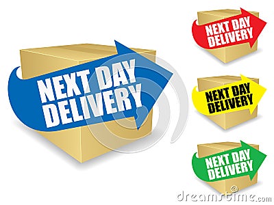 Next Day Delivery Icon EPS Royalty Free Stock Photography - Image: 16085457
