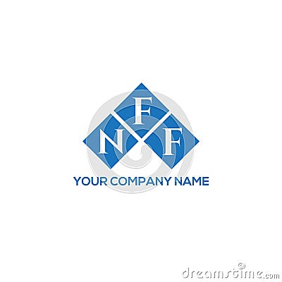 NFF Letter Logo Design On WHITE Background. NFF Creative Initials ...