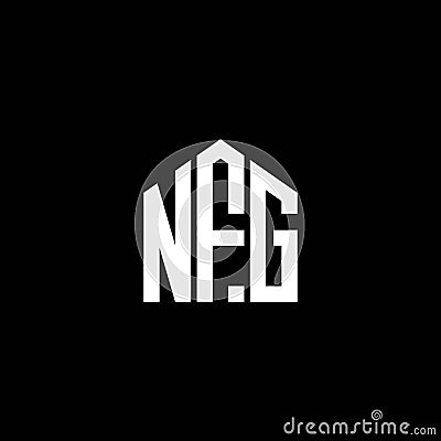 NFG Letter Logo Design On BLACK Background. NFG Creative Initials ...