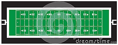 Nfl American Football Field Royalty Free Stock Photography - Image ...