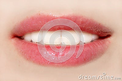A Nice Women's Mouth Royalty Free Stock Image - Image: 25320656