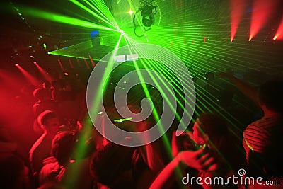 Night Club Party Background Stock Photo - Image: 7396740