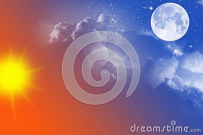 Night And Day Royalty Free Stock Photo - Image: 33459445