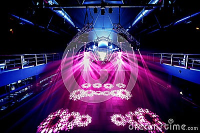Night Party Rave Concert Stage Stock Photo - Image: 70632270