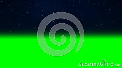 Night Sky on Green Screen stock video. Video of bright - 199727219