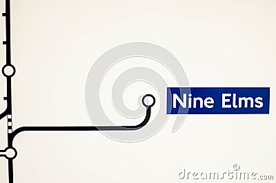 NINE ELMS, LONDON, ENGLAND- 20 September 2021: Nine Elms Station Added ...