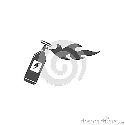Nitrous Oxide Icon Royalty-Free Illustration | CartoonDealer.com #248567745