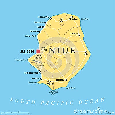 Niue, Self Governing Island State In The South Pacific Ocean, Political ...