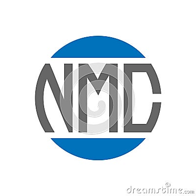 NMC Letter Logo Design On White Background. NMC Creative Initials ...