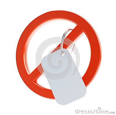 No Blank Sign Stock Photo - Image: 17731830