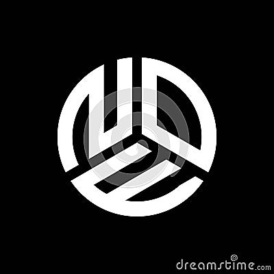 NOE Letter Logo Design On Black Background. NOE Creative Initials ...