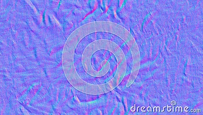 Normal Map Fabric Wrinkled Texture. Texture Normal Mapping Stock Photo ...