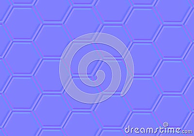 Normal Map Of Hexagon Honeycombs Royalty-Free Stock Photography ...