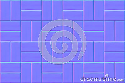 Normal Map Seamless Pattern Of Subway Tile Stock Image | CartoonDealer ...