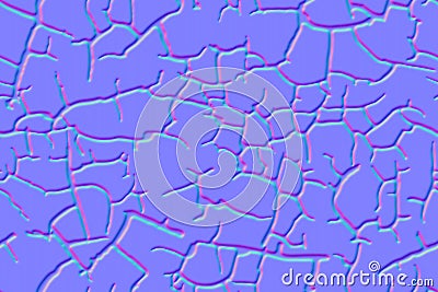 Normal Map Seamless Texture Of Cracked Paint Royalty-Free Stock Image ...