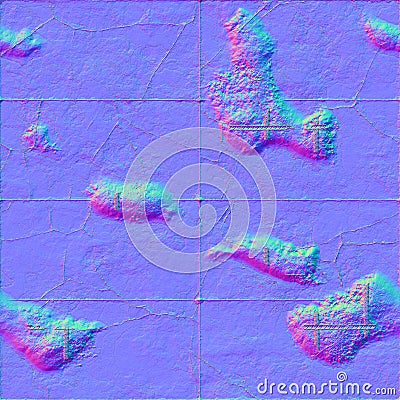 Normal Map Texture Concrete, Normal Texture Mapping Stock Photography ...