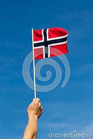 Norwegen-Flagge. Stockfotos - Bild: 30916583