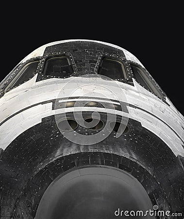 Nose Of A Space Shuttle. Royalty Free Stock Photography - Image: 34035357