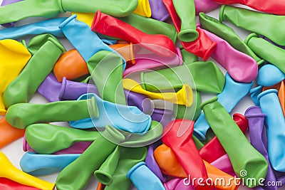 Not Inflated Balloons Stock Image - Image: 29676051