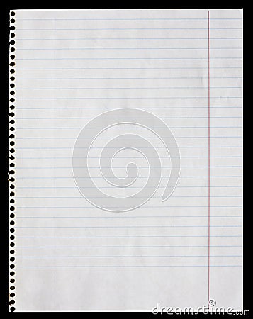 Notepad Page Stock Images - Image: 22239934