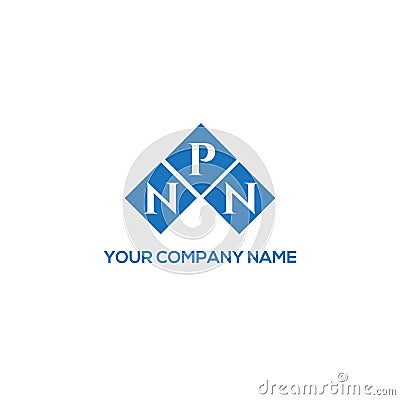NPN Letter Logo Design On White Background. NPN Creative Initials ...