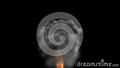 Nuclear explosion in city stock video. Video of buildings - 40986023