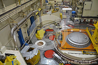 Nuclear Reactor Hall In A Power Plant Stock Photo - Image: 44007510