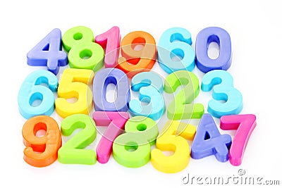 Numbers stock image. Image of magnetic, figure, games, educate - 308809