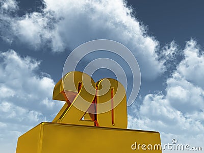 Number Twenty Royalty-Free Illustration | CartoonDealer.com #9208131