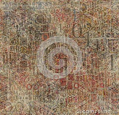 Numbered Texture Royalty-Free Stock Photo | CartoonDealer.com #17289693