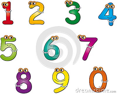 Numbers Stock Photo - Image: 10852220