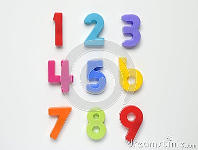 Numbers stock image. Image of magnetic, figure, games, educate - 308809