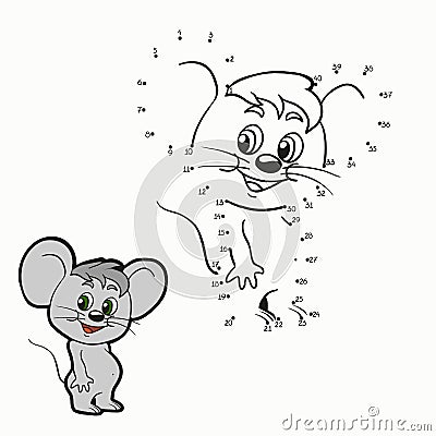 Numbers Game (mouse) Vector Illustration | CartoonDealer.com #50553486
