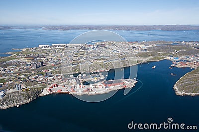 Nuuk City, Greenland Royalty Free Stock Photo - Image: 10860055