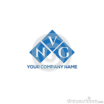 NVG Letter Logo Design On White Background. NVG Creative Initials ...