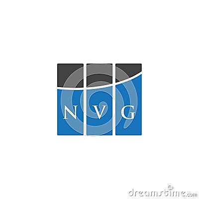 NVG Letter Logo Design On WHITE Background. NVG Creative Initials ...