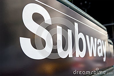 NYC Subway Sign Editorial Image | CartoonDealer.com #26602918