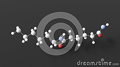 Nylon 66 Molecular Structure, Polyamide, Nylon, Ball And Stick 3d Model ...