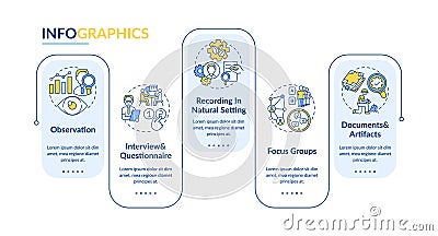 Observation Vector Infographic Template | CartoonDealer.com #212161695