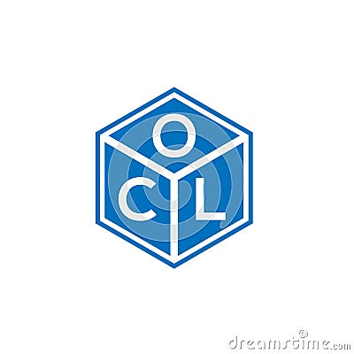 OCL Letter Logo Design On Black Background. OCL Creative Initials ...