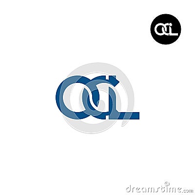 OCL Logo Letter Monogram Design Vector Illustration | CartoonDealer.com ...