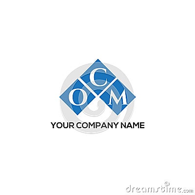 OCM Letter Logo Design On BLACK Background. OCM Creative Initials ...